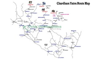 Chardham Yatra Route Map 2023: Distance & Location